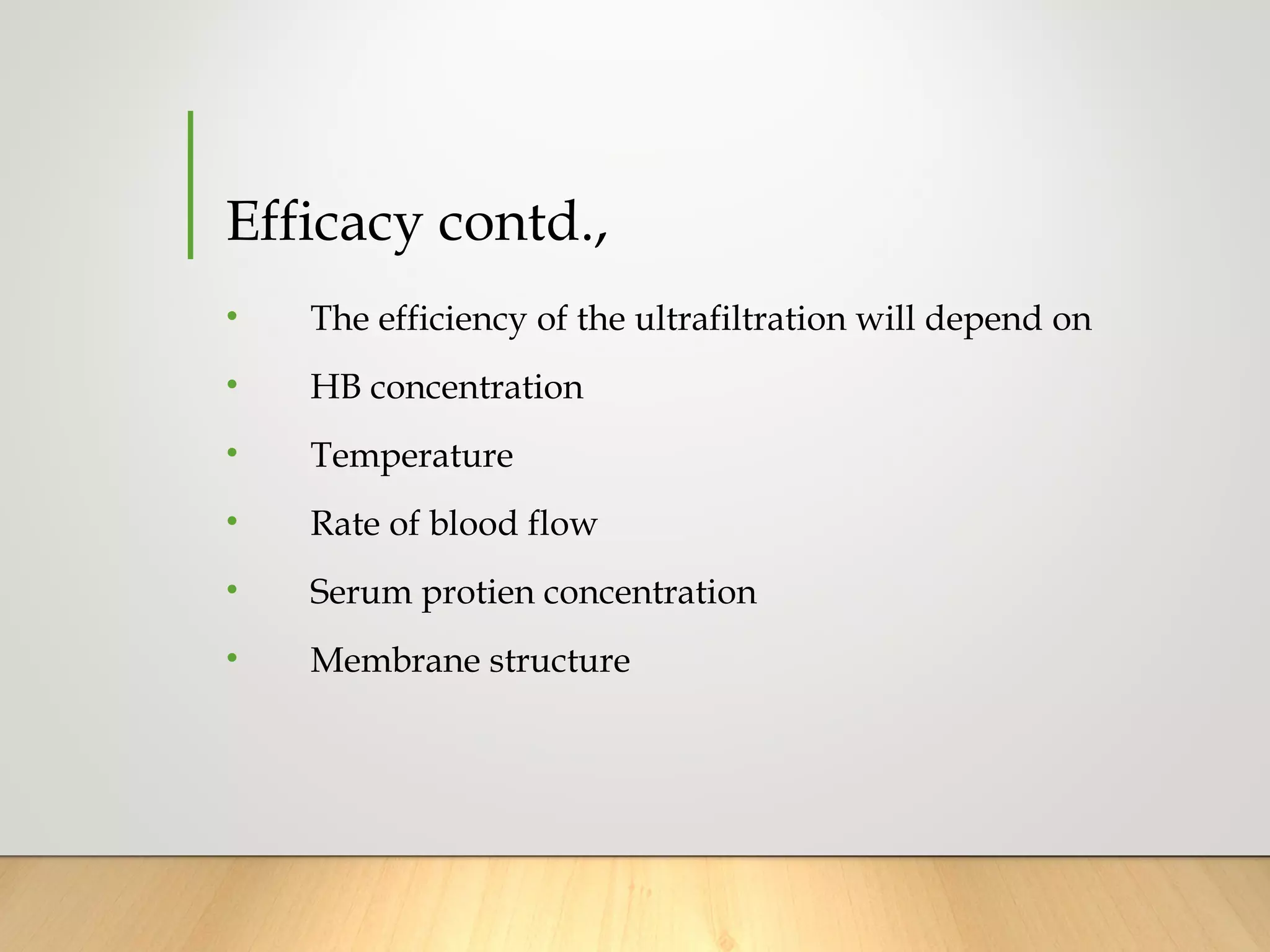 4.hemo filtration & blood conservation technique | PPT