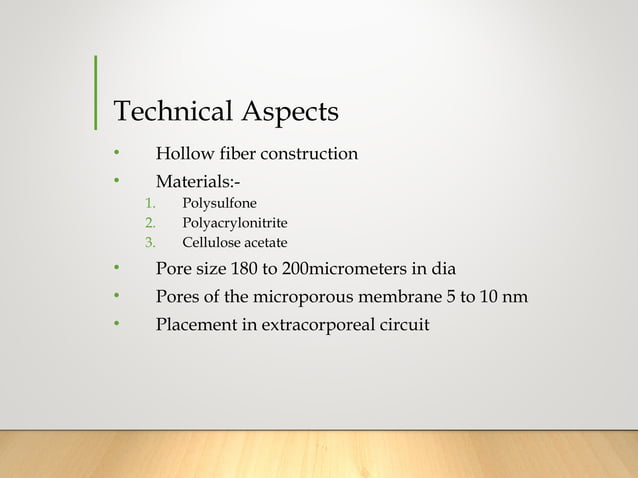 4.hemo filtration & blood conservation technique | PPT