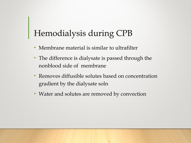 4.hemo filtration & blood conservation technique | PPT