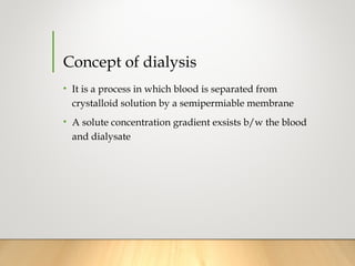 4.hemo filtration & blood conservation technique | PPT