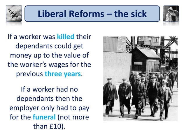 Making of Modern Britain 1880-1951 - liberal reforms (the sick) | PPT