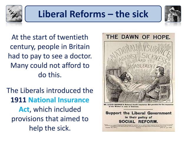 Making of Modern Britain 1880-1951 - liberal reforms (the sick) | PPT
