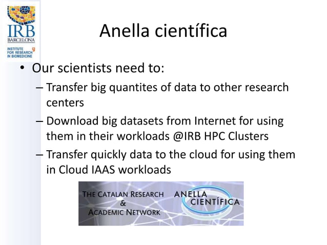 IRB Barcelona at a glance | PPTX