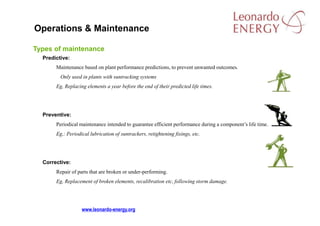 Photovoltaic Training Course - Module 4.1 - Importance of maintenance ...