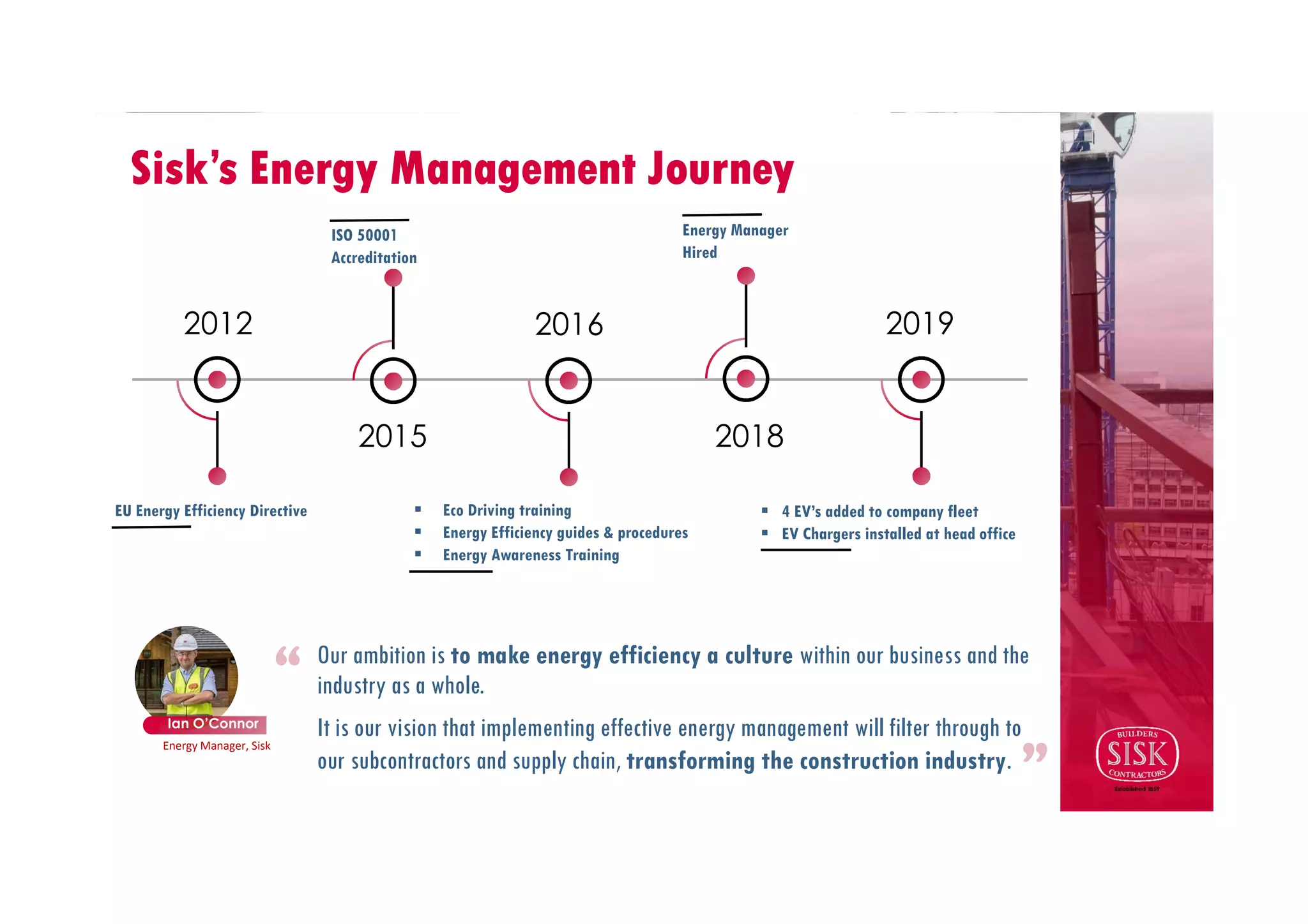 Sisk EV fleet case study ian o connor | PDF