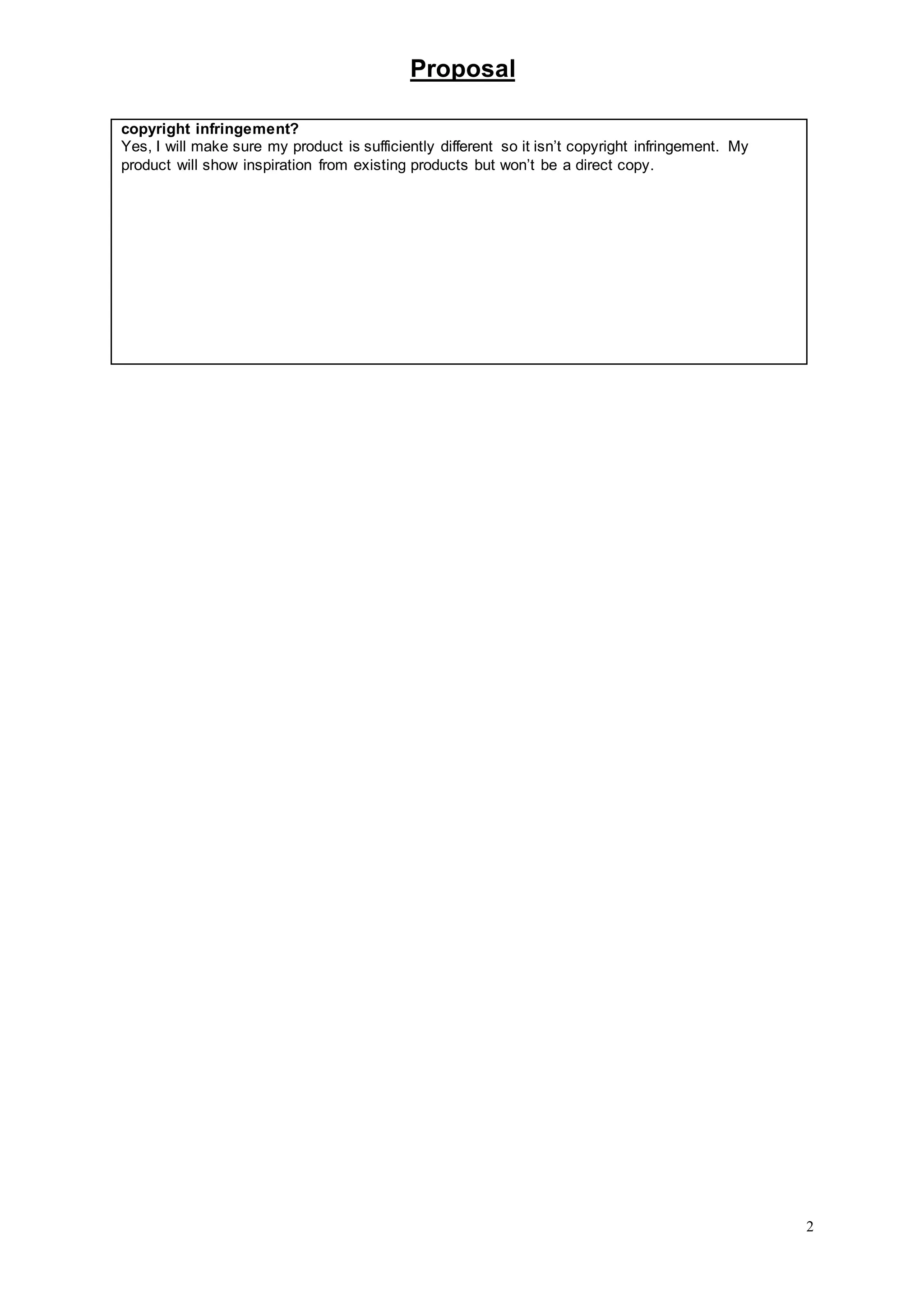 Interactive Project - Proposal | DOCX