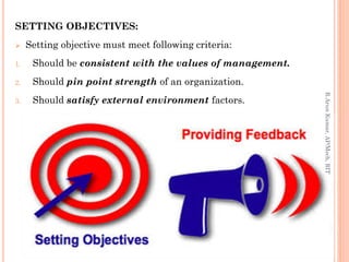 Objectives and setting objectives | PDF