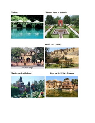 Important garden in India pic | PDF