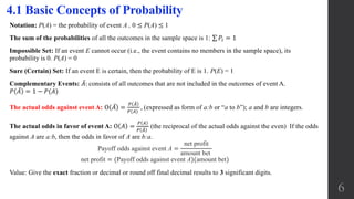 Basic concepts of probability | PPTX