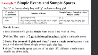 Basic concepts of probability | PPTX