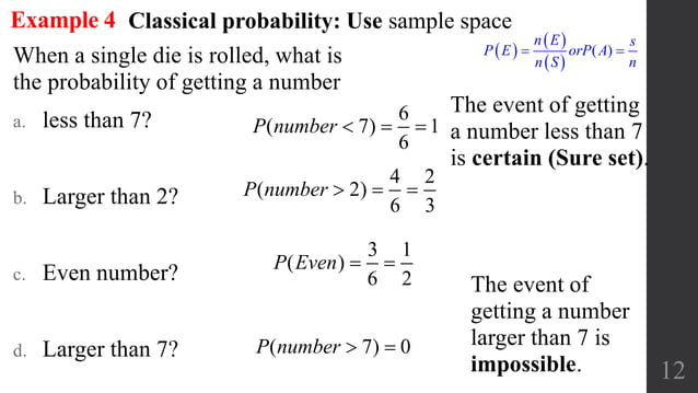Basic concepts of probability | PPT