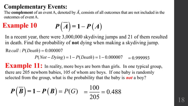 Basic concepts of probability | PPT
