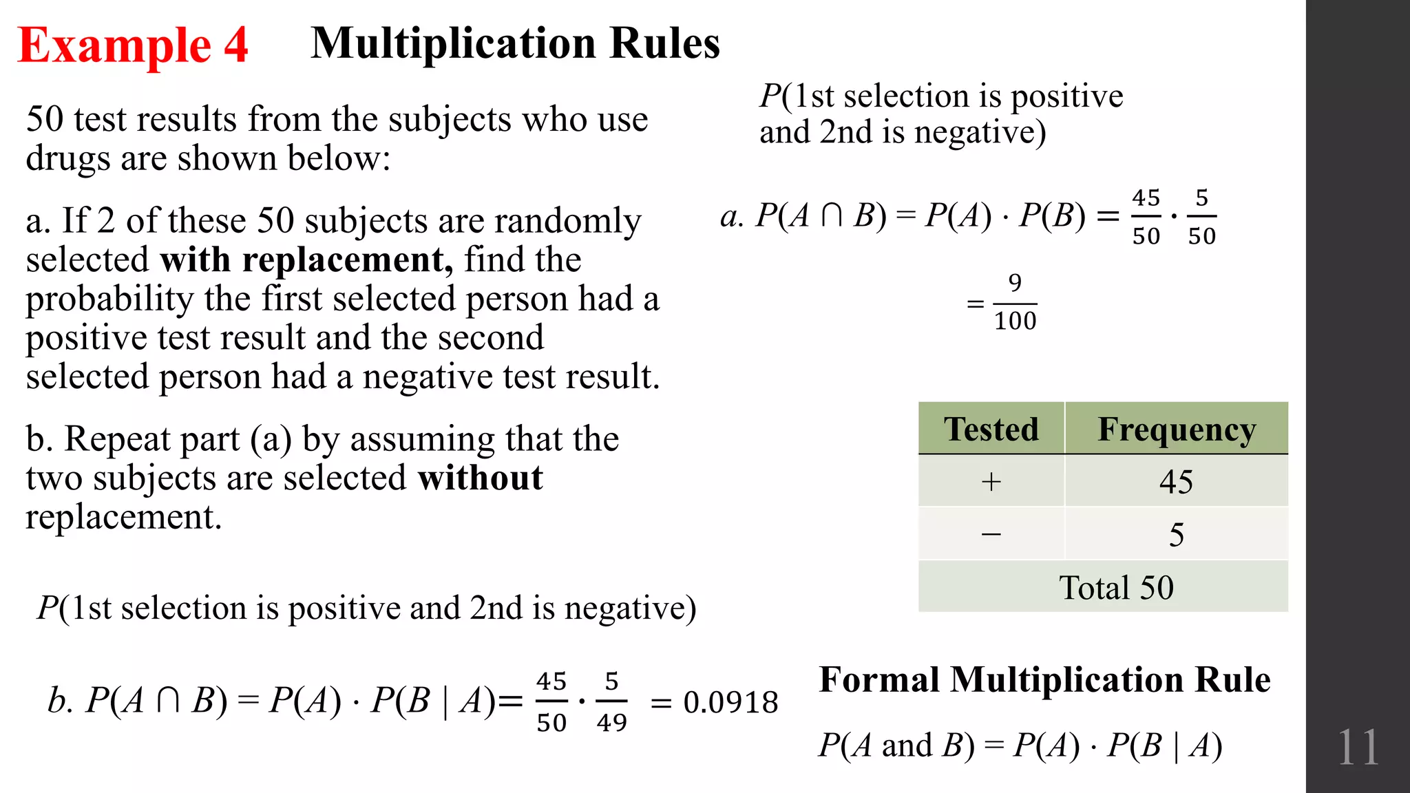 Addition rule and multiplication rule | PPTX