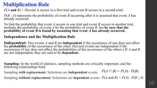 Addition rule and multiplication rule | PPTX