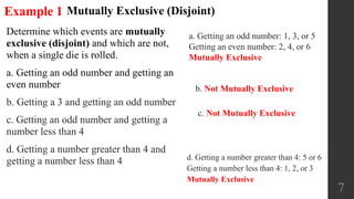 Addition rule and multiplication rule | PPTX
