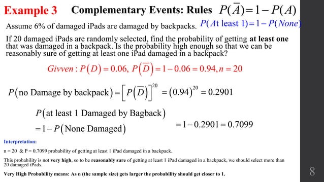 Complements conditional probability bayes theorem | PPTX | Chemistry ...