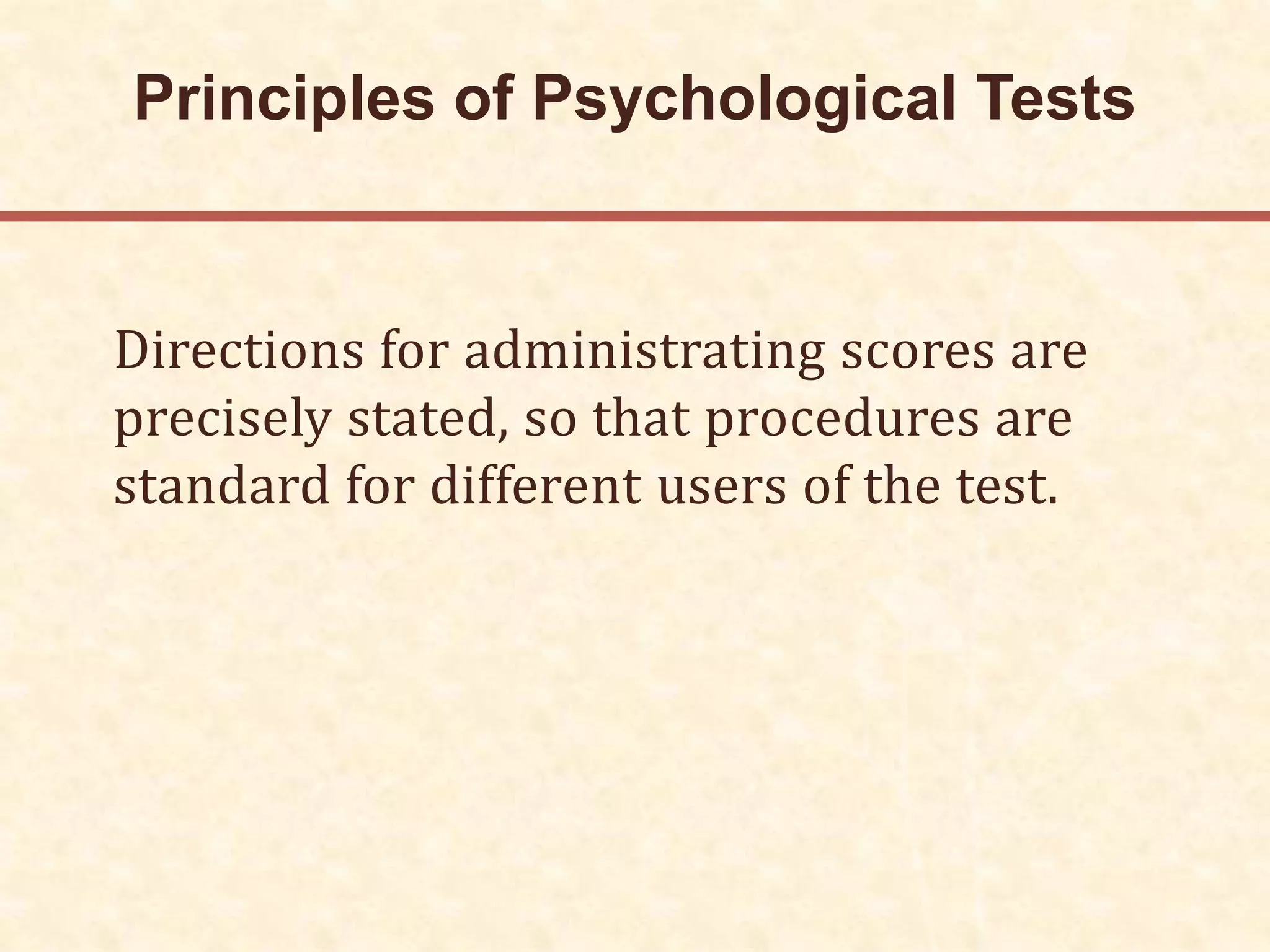 4. principles of psychological tests S.Lakshmanan Psychologist | PDF
