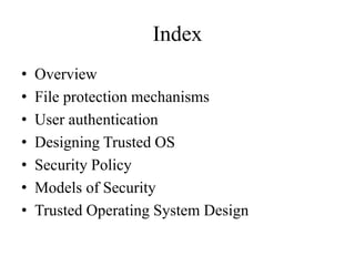 Survey of file protection techniques | PPTX