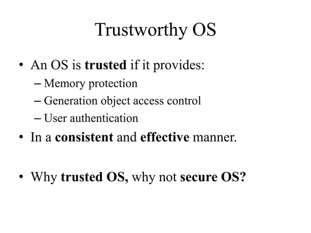 Protection in general purpose operating system | PPTX Protection in general purpose operating system | PPTX