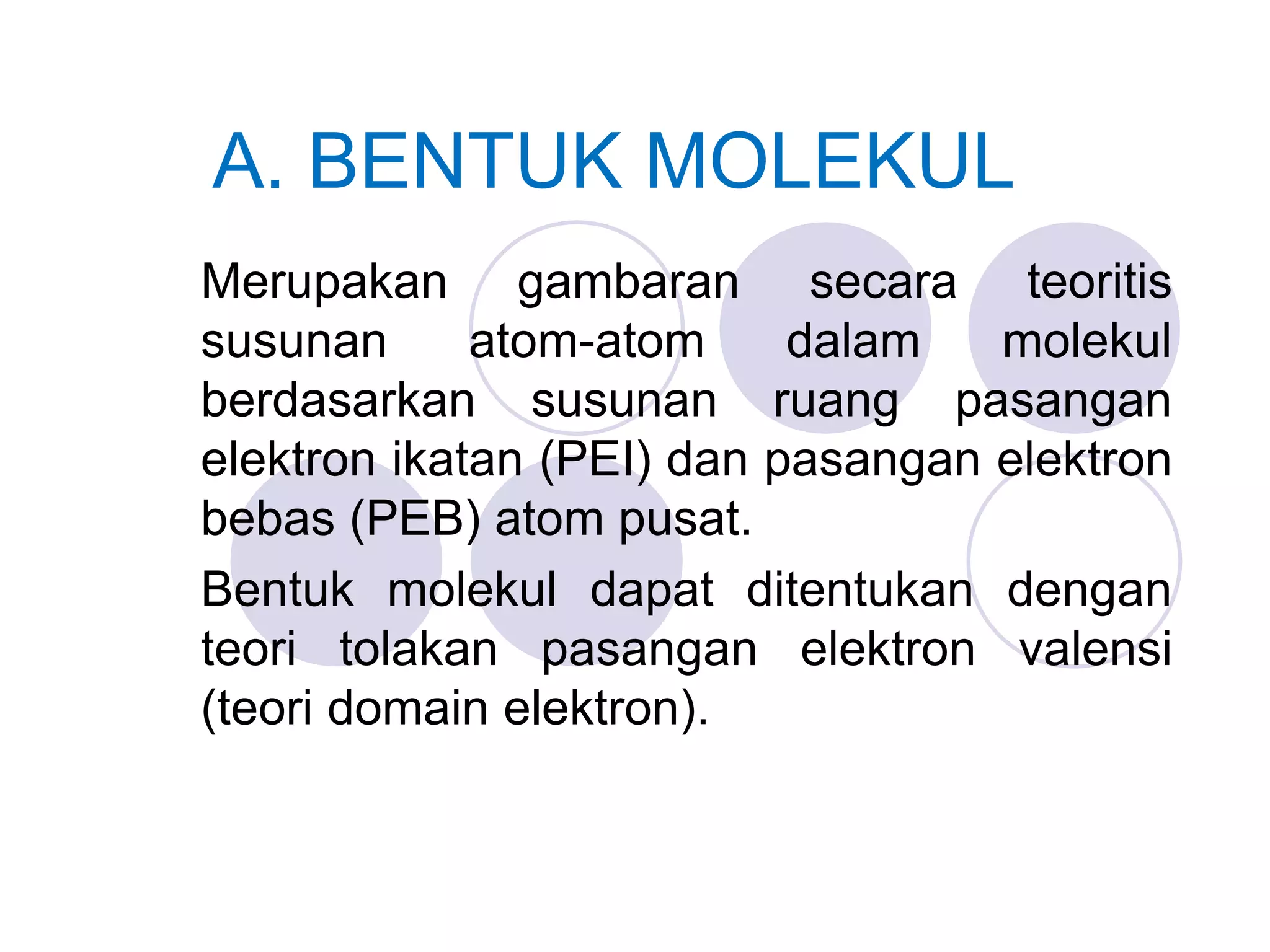 4. bentuk molekul dan gaya antarmolekul | PPT