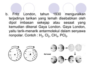 4. bentuk molekul dan gaya antarmolekul | PPT