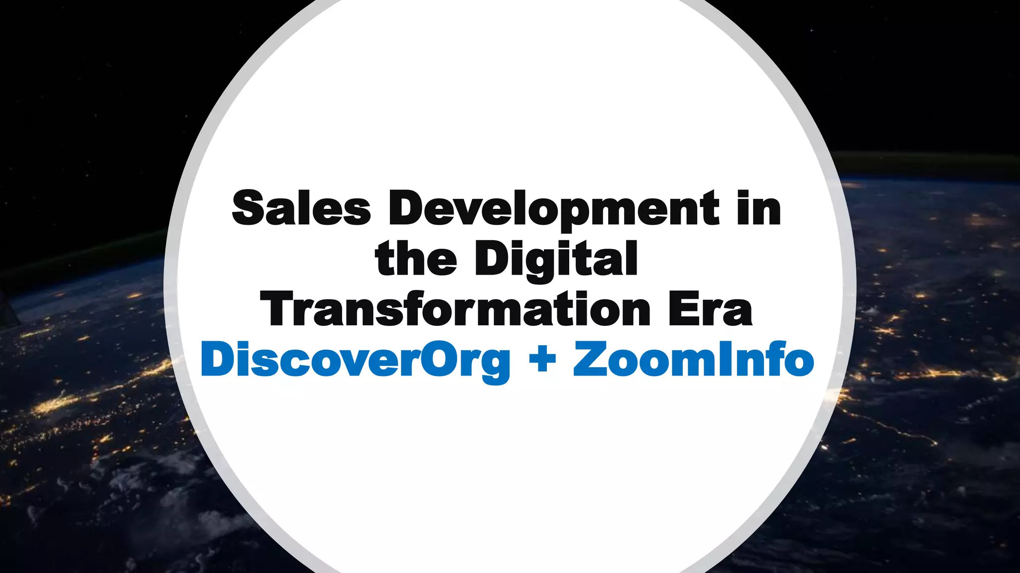 Sales Development in the Digital Transformation Era | PPTX