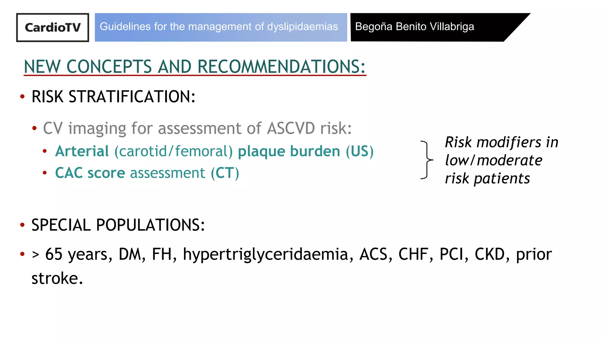 2019 ESC/EAS Guidelines on Dyslipidaemias | PDF