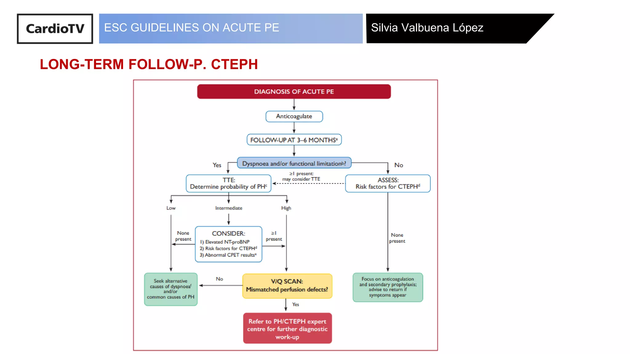 2019 ESC Guidelines on Acute Pulmonary Embolism | PDF