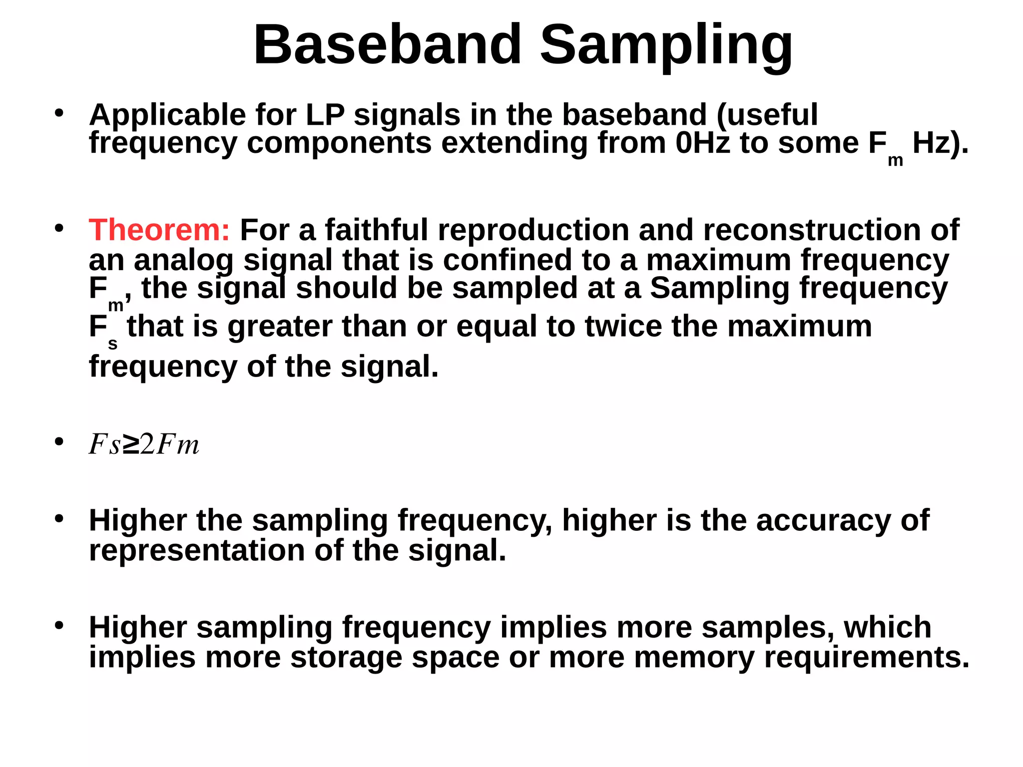 4.Sampling and Hilbert Transform | PDF