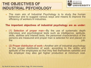 4.1 industrial psycology,hawthorne,x&y theory | PDF