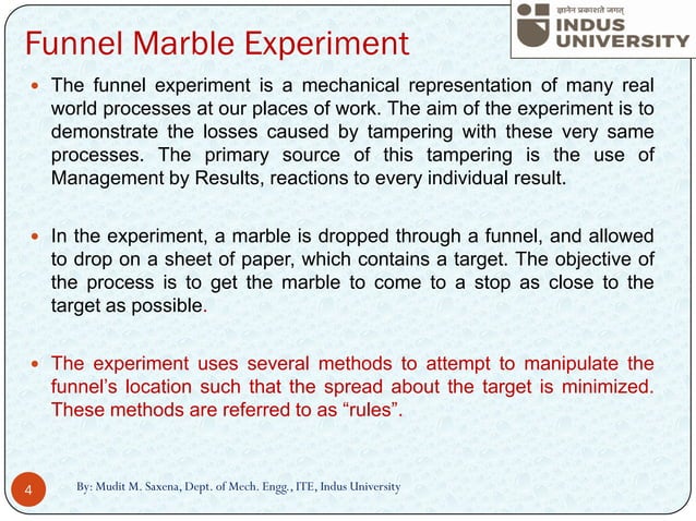 4.5 Funnel Marble Theory | PPT