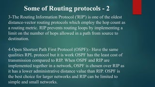 Comprehensive survey on routing protocols for IoT | PPT