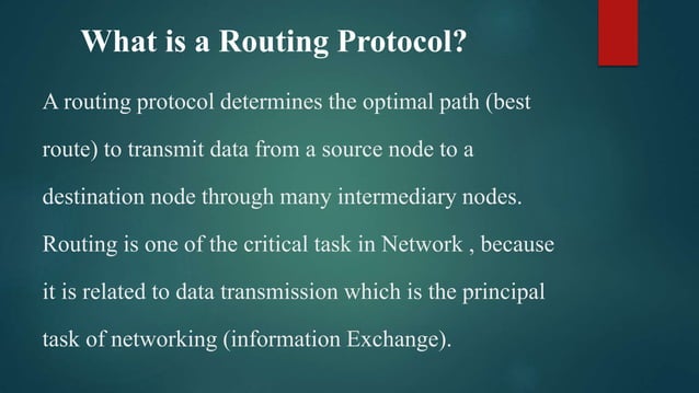 Comprehensive Survey On Routing Protocols For Iot Ppt Computer Networking Computing