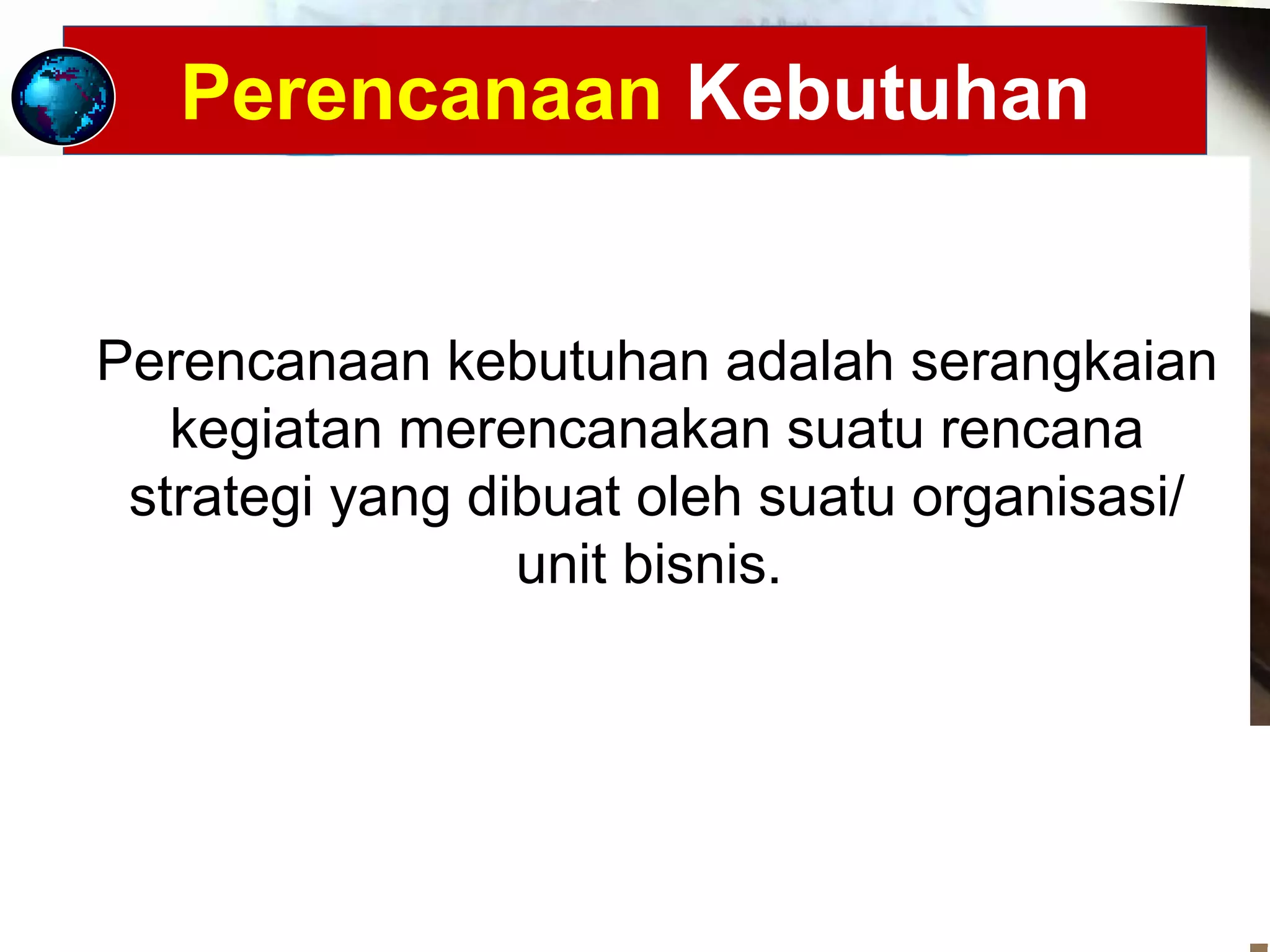 Perencanaan & Proses e- Procurement _Materi Training "e- PROCUREMENT MANAGEMENT" | PPTX