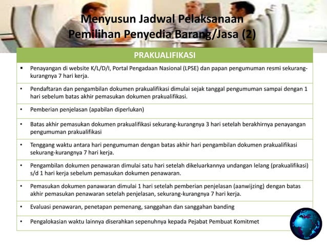 Perencanaan & Proses e- Procurement _Materi Training "e- PROCUREMENT MANAGEMENT" | PPTX