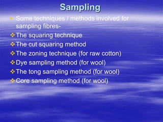 Textile Testing and Quality Control | PPT