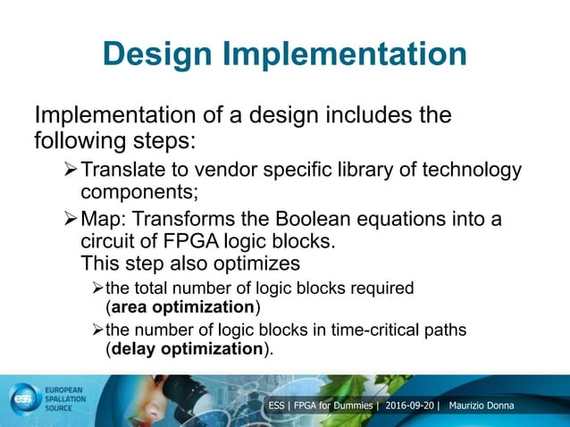4.FPGA for dummies: Design Flow | PPTX