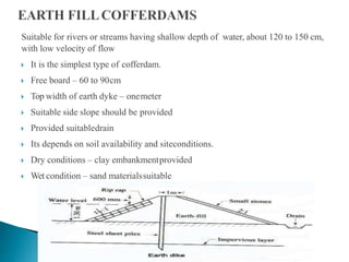 4. COFFERDAM (ACE) 2160601 GTU | PPTX | Civil Engineering Industry ...