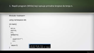 4. while do while | PPTX