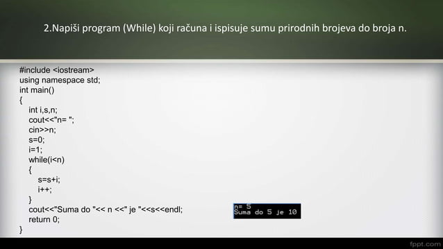 4. while do while | PPTX