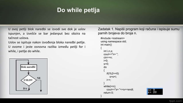 4. while do while | PPTX