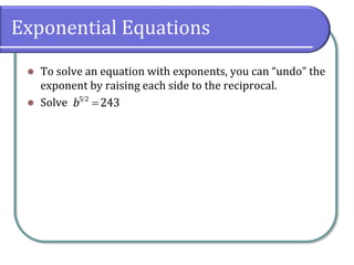 4.2 Exponential Functions | PPT
