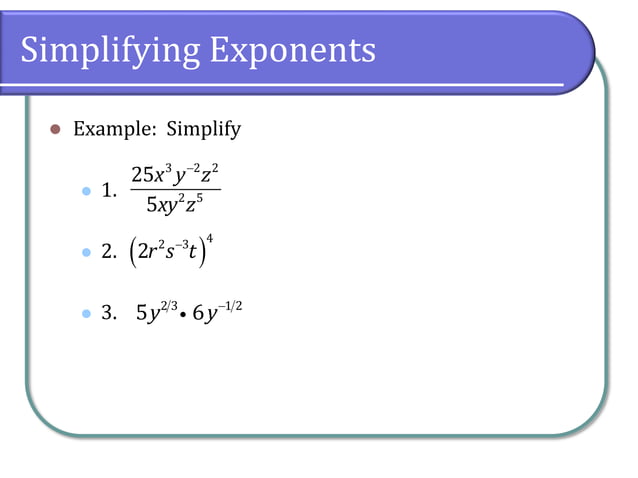 4.2 Exponential Functions | PPT