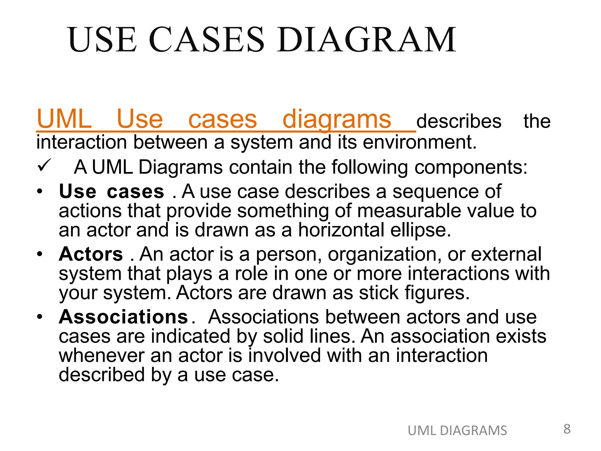 UML Diagrams By NADEEM AHMED FROM DEPALPUR | PPTX