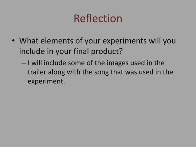 4. production experiments | PPTX