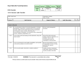 4.5.5 3 internal audit checklist | DOC