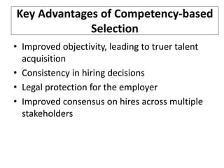 Competency - Based Selection _ Materi Training | PPT