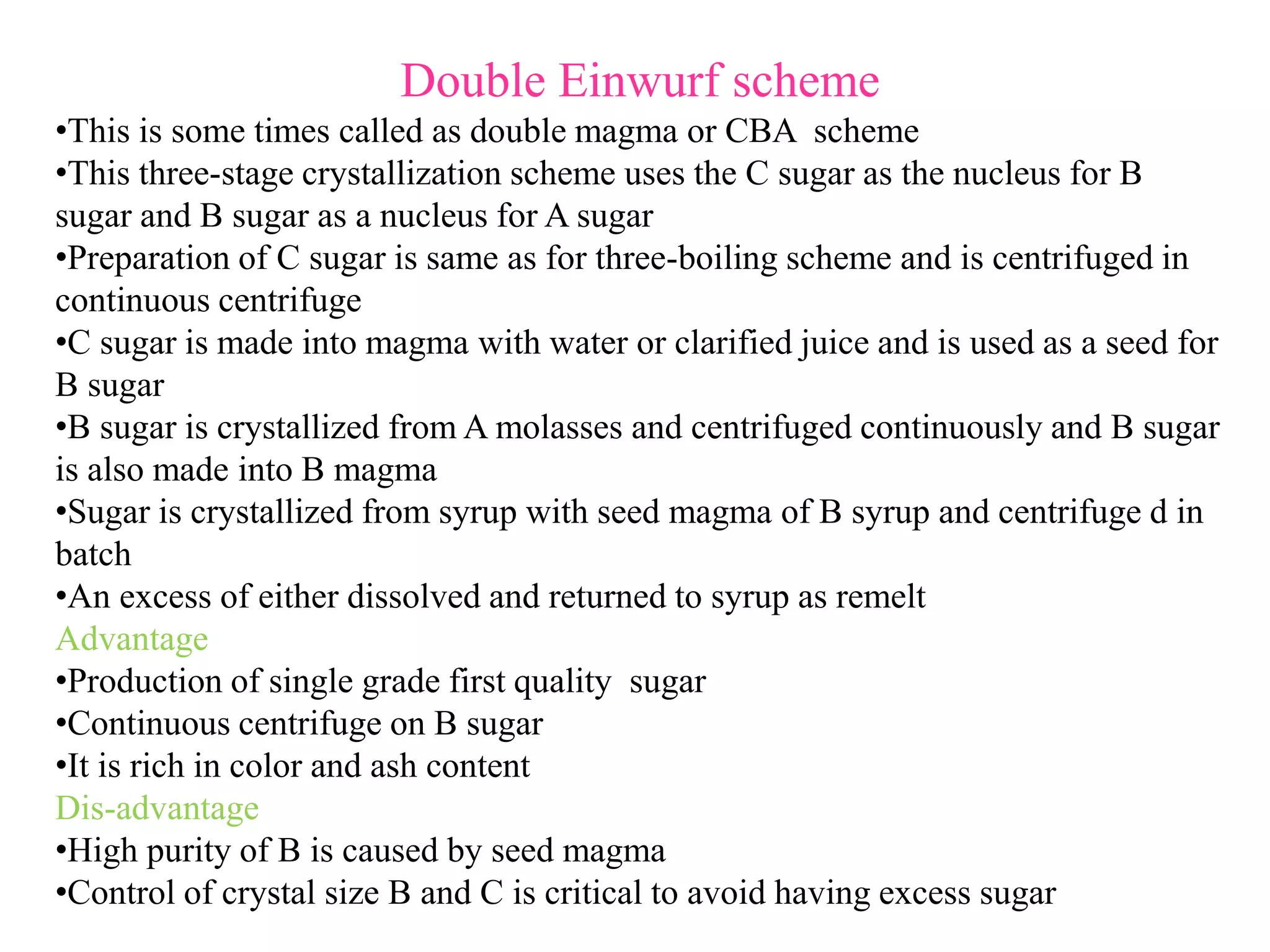 Sugar Boiling in Sugar Crystallization Process | PPT