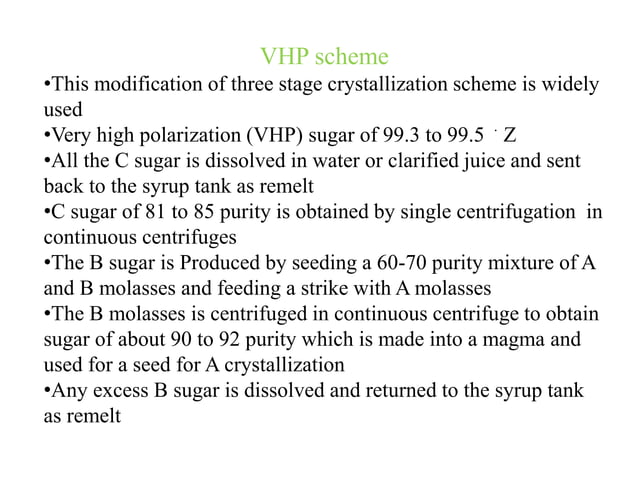 Sugar Boiling in Sugar Crystallization Process | PPT