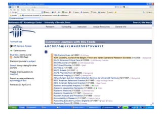 Current awareness services (cas) | PPT
